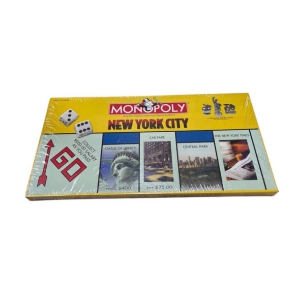 Games | Vintage Monopoly New York City Edition Board Game | Poshmark